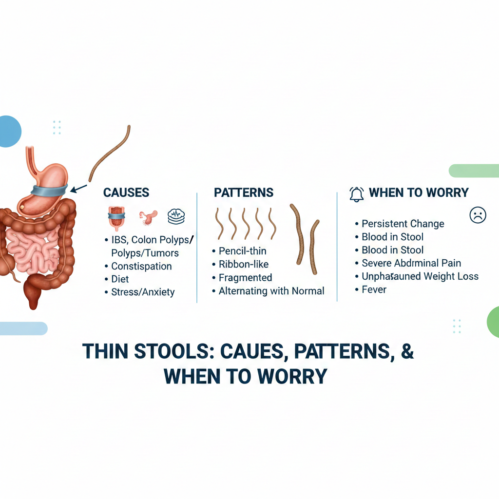Thin Stools Meaning: Causes, Patterns, and When to Worry