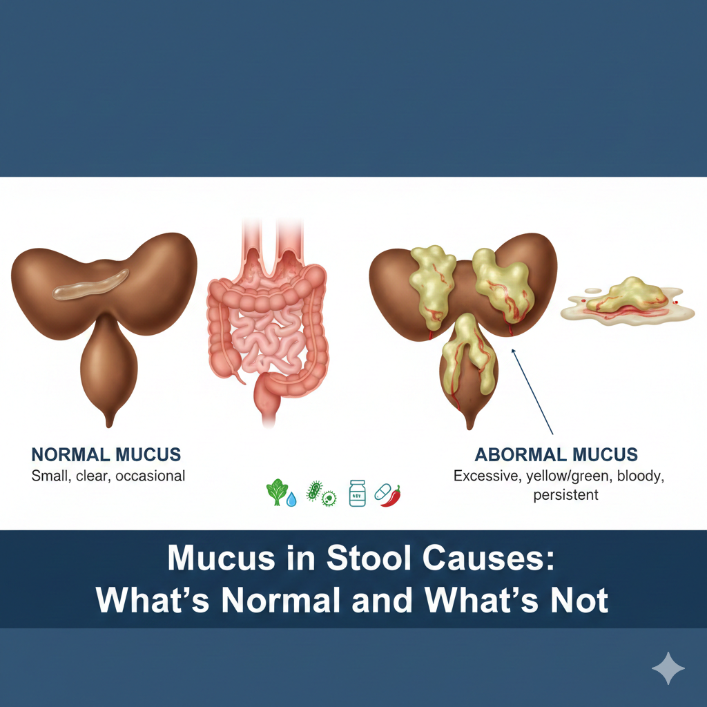 Mucus in Stool Causes: What’s Normal and What’s Not